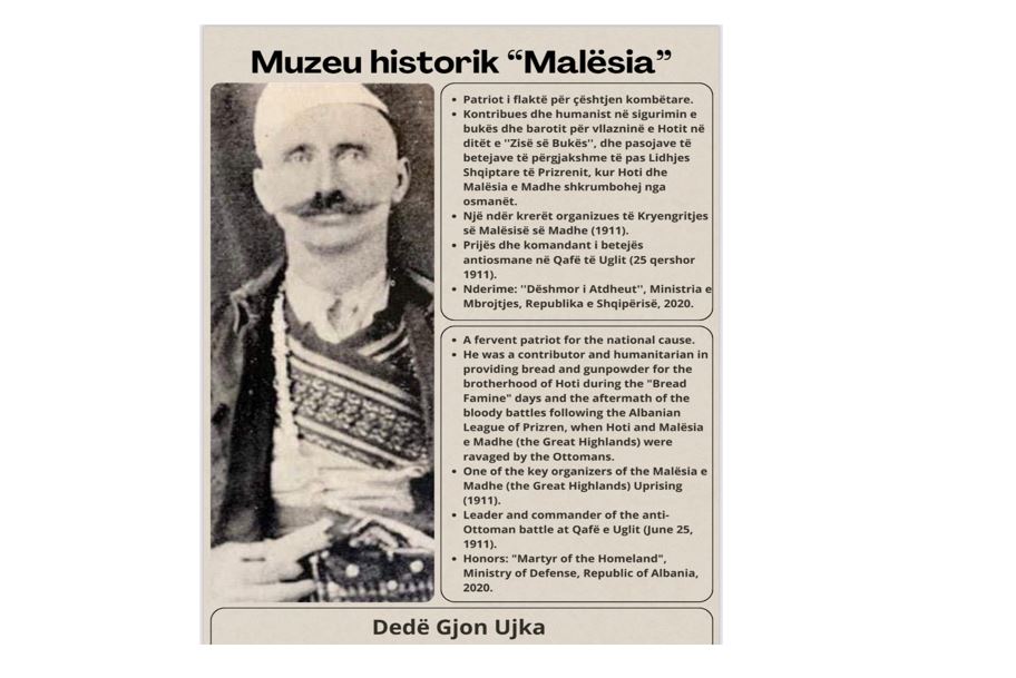 DEDË GJON UJKA I TRABOINIT - UDHËHEQËS DHE ORGANIZATOR NË KRYENGRITJEN ...