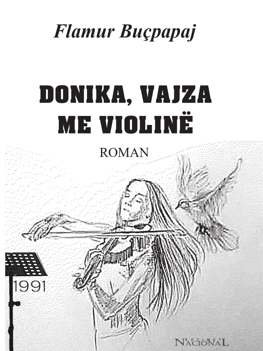 Shkrimtari Flamur Buçpapaj boton romanin "Donika, vajza me violinë ...